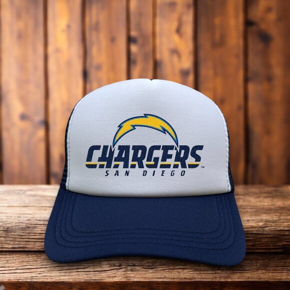 Snapback | Accessories | San Diego Chargers Mens Trucker Hat Navy ...